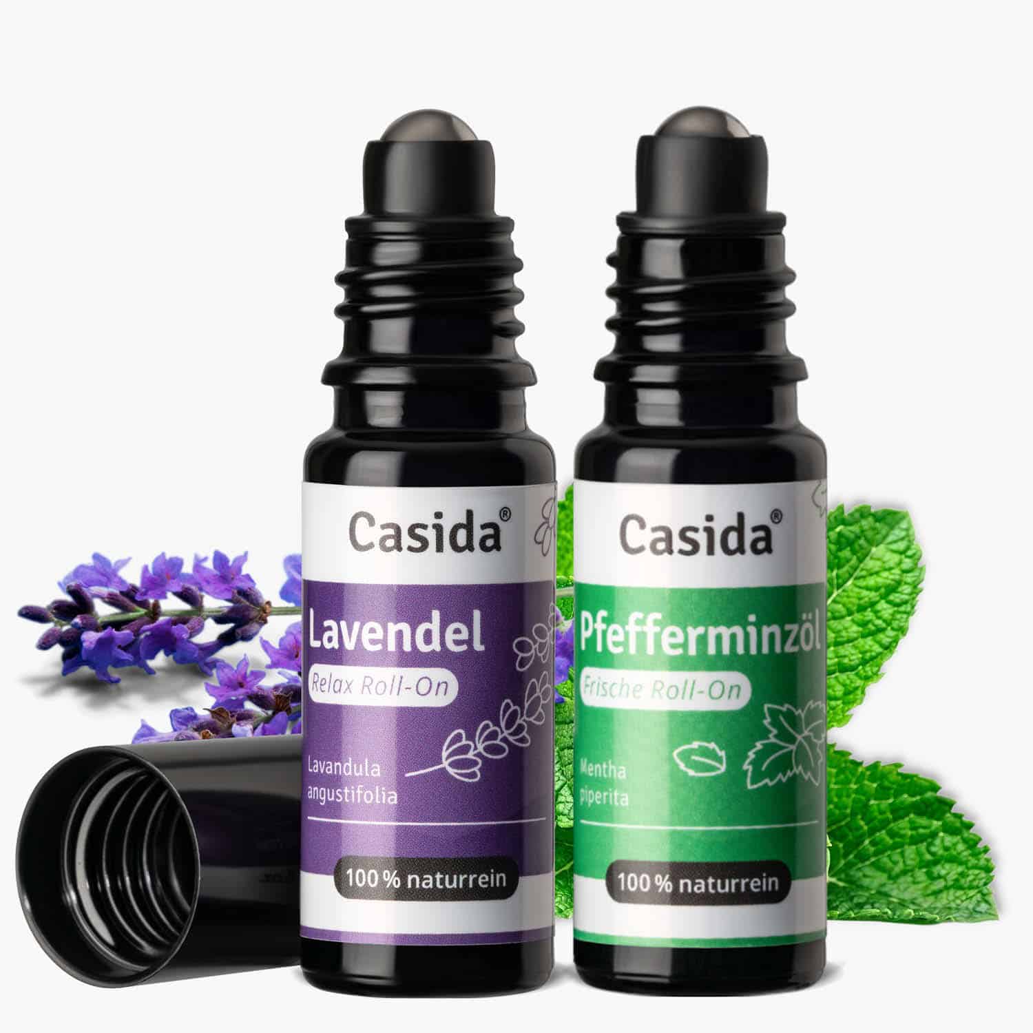 Roll-On Set mit ätherischen Ölen | Casida®